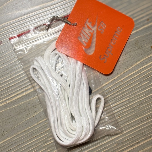 Nike | Shoes | Nike Sb Supreme Shoe Tag And Laces | Poshmark